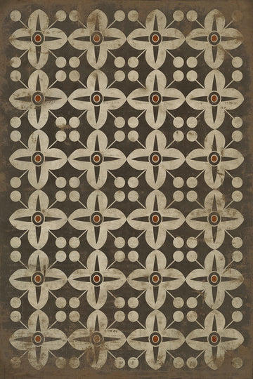 Vinyl Floorcloths | Vintage Vinyl Rugs | Monroe and Leisure