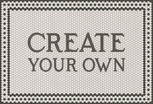 Create Your Own Mosiac Vinyl Rug – Monroe & Leisure
