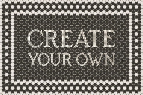Create Your Own Mosiac Vinyl Rug – Monroe & Leisure